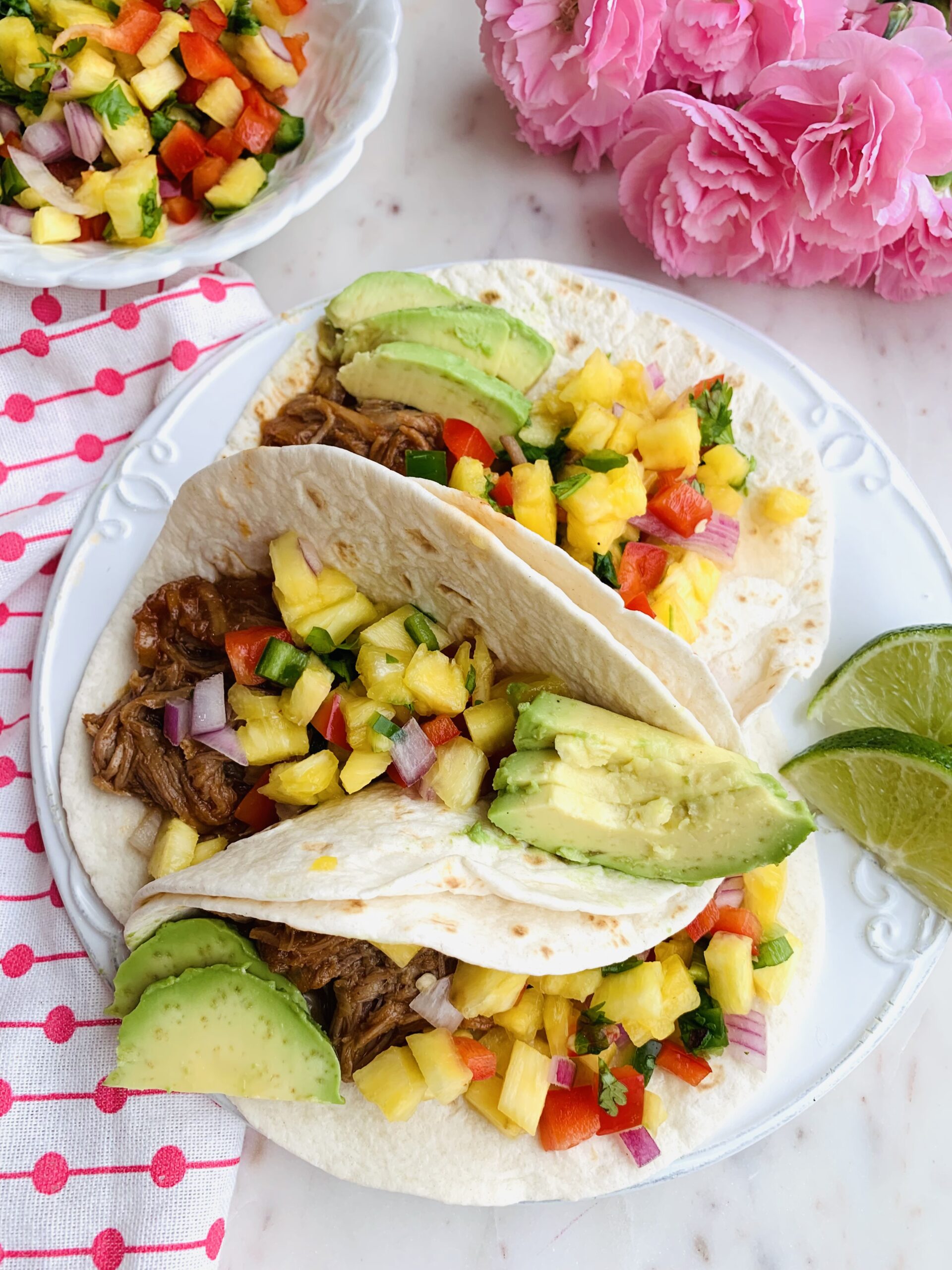 Pork Tacos with Pineapple Salsa - A Perfect Feast