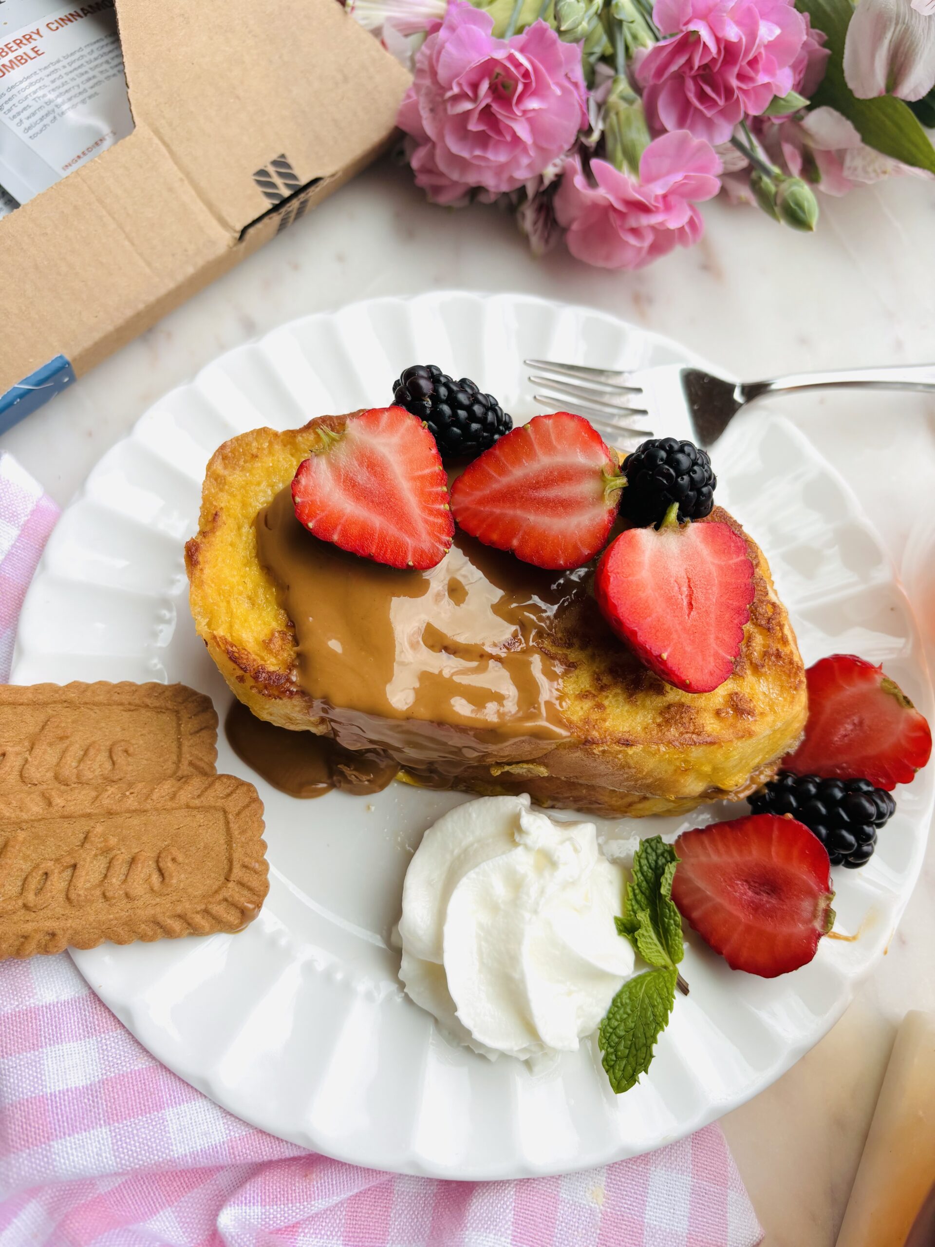 Cookie Butter French Toast - A Perfect Feast